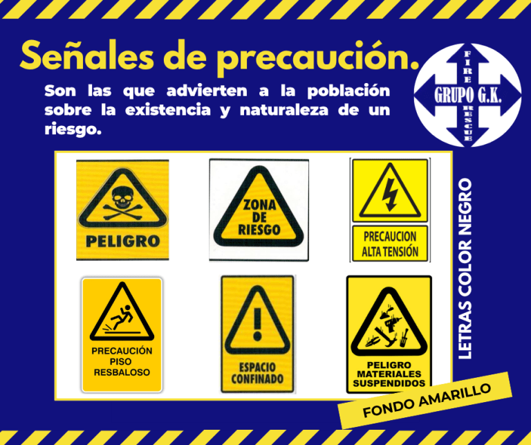 Señales y avisos para protección civil, NOM-003-SEGOB-2011 | Grupo GK – Grupo G.K. Equipo contra ...